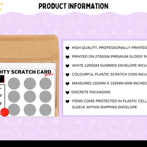 Couple Scratch off Naughty, Rude Adult Scratch Card, Scratch off ...