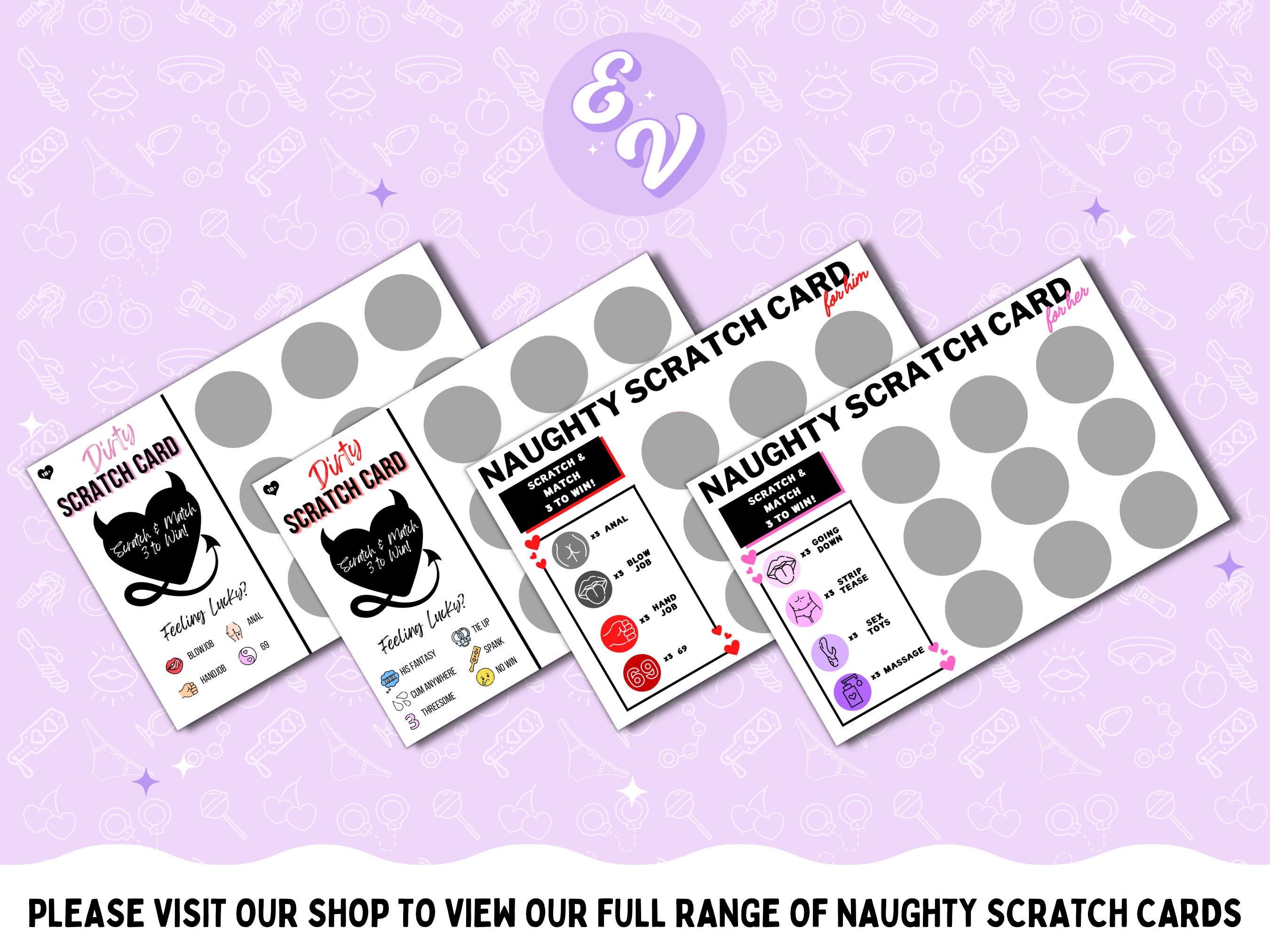 Couple Scratch off Naughty Rude Adult Scratch Card Scratch - Etsy