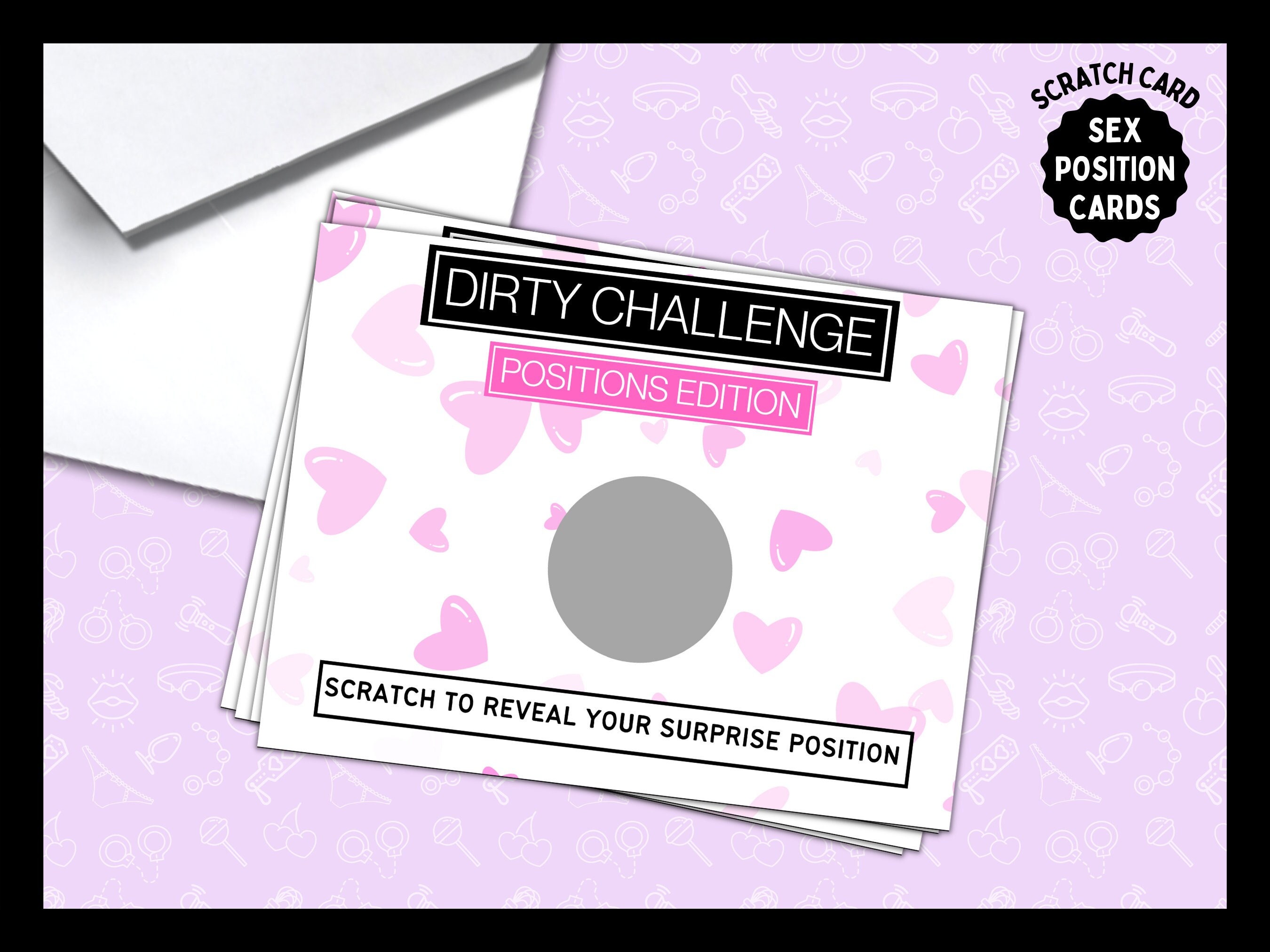Naughty Scratch Card for Him, Naughty Valentines Day Gift for Him, Date ...