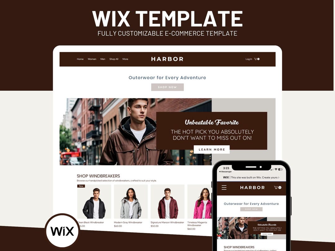 Wix Ecommerce Website Template: Online Store Design (PDF Guide) - Etsy