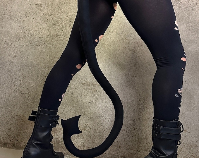 Black DEVIL TAIL by Five and Diamond X Eyecon Cosplay Halloween, Devil ...