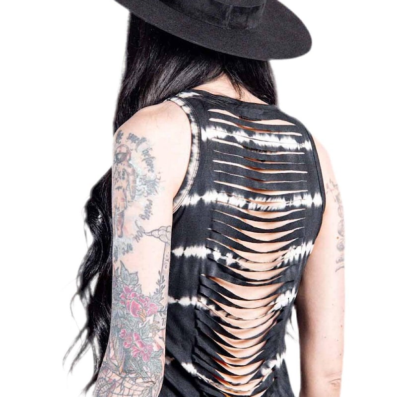 White Tank Ripped - Etsy