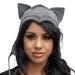 Black SHEEP HELMET - Black Cotton Animal Hat With Ears, Unique Festival ...