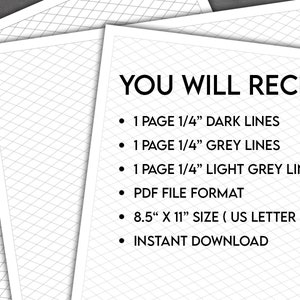 Isometric Graph Paper, Digital Isometric Grid Paper, PDF for US Letter ...
