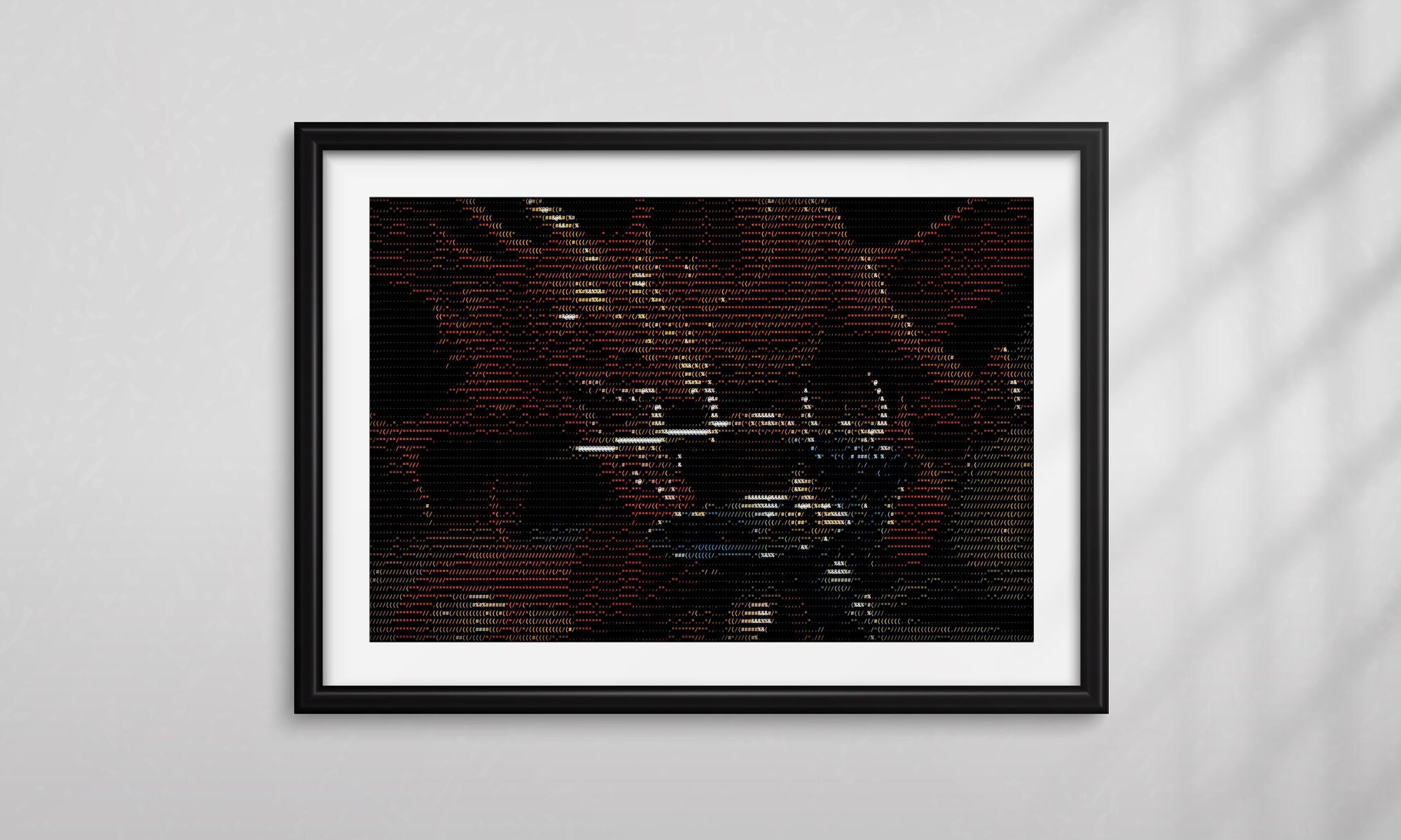 ASCII Art Dungeons and Dragons Print Replica Art D&D - Etsy