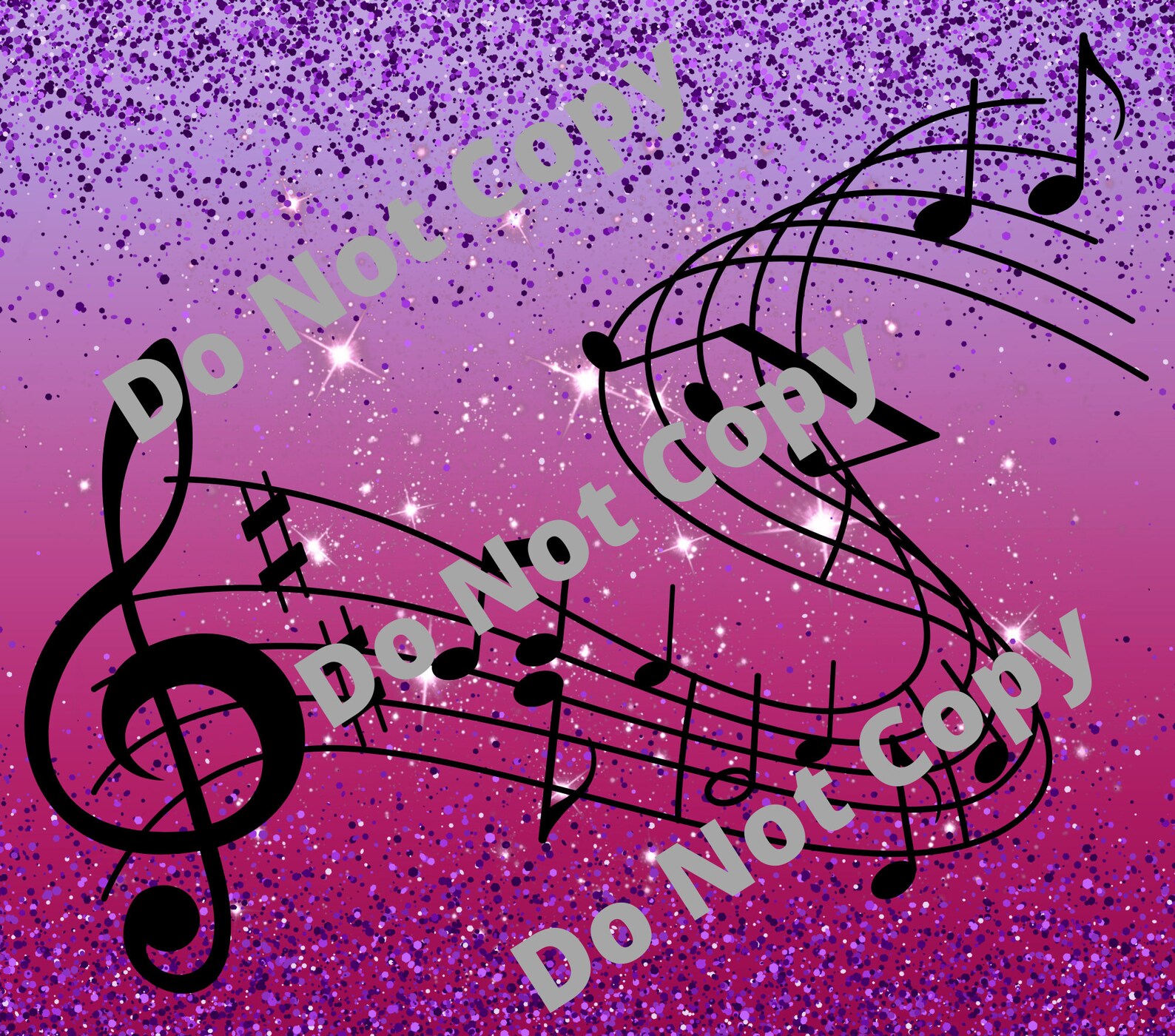 Purple Music Notes 300dpi 20oz STRAIGHT Skinny Tumbler - Etsy