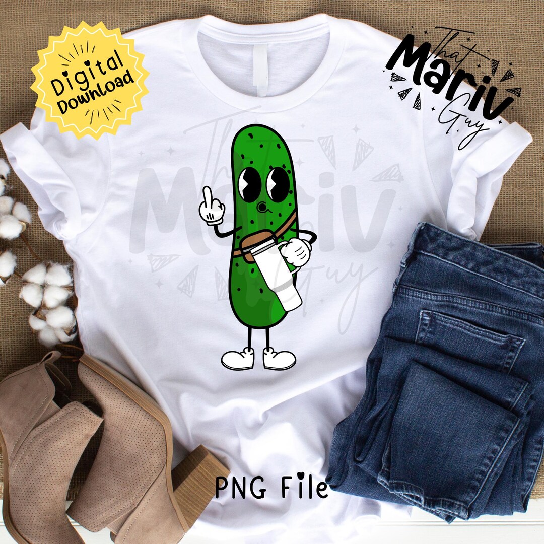 Digital Pickle PNG File/download Download/5000x5000px/t-shirt ...