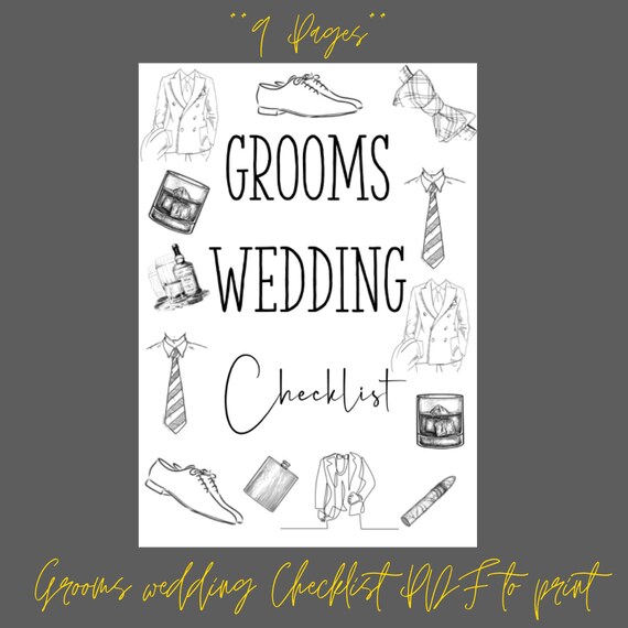 Grooms to do list for wedding 60 photos - Astyledwedding.com