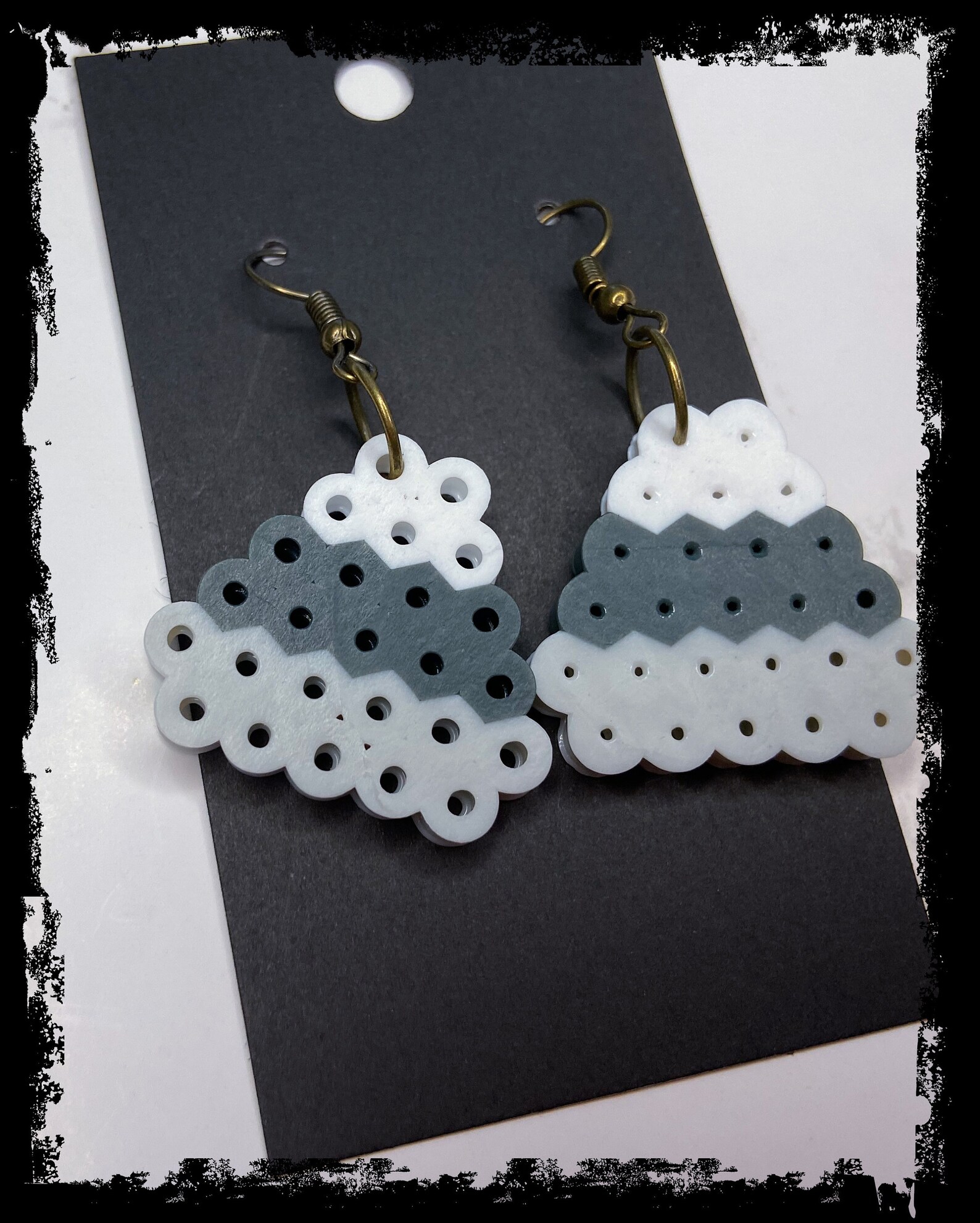 Halloween Perler Bead Earrings - Etsy