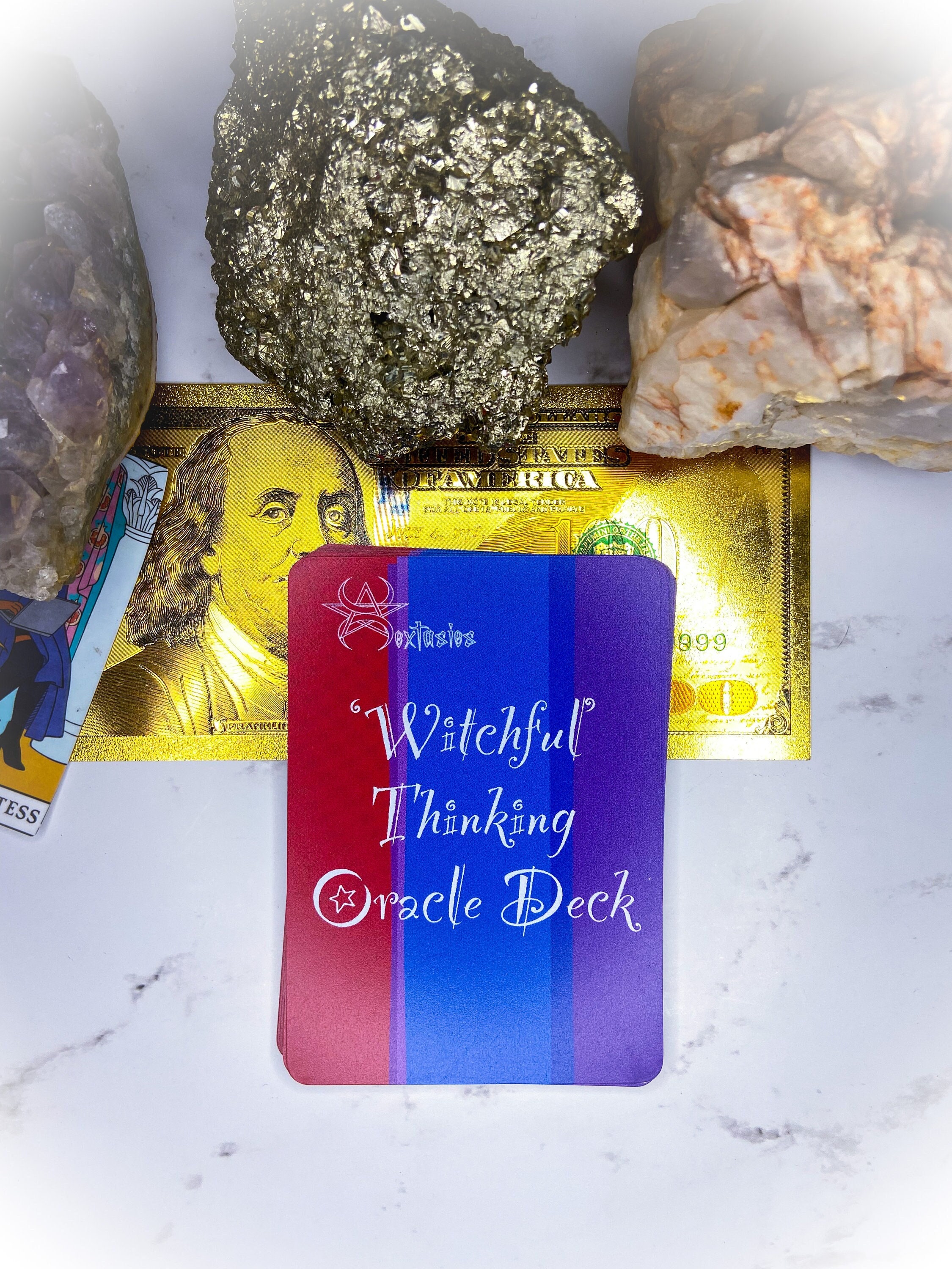 The Hextasies Witchful Thinking Oracle Deck 13 Mini Card Deck - Etsy