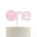 Smiley Face Cake Topper, One Cake Topper, First Birthday Cake Topper ...