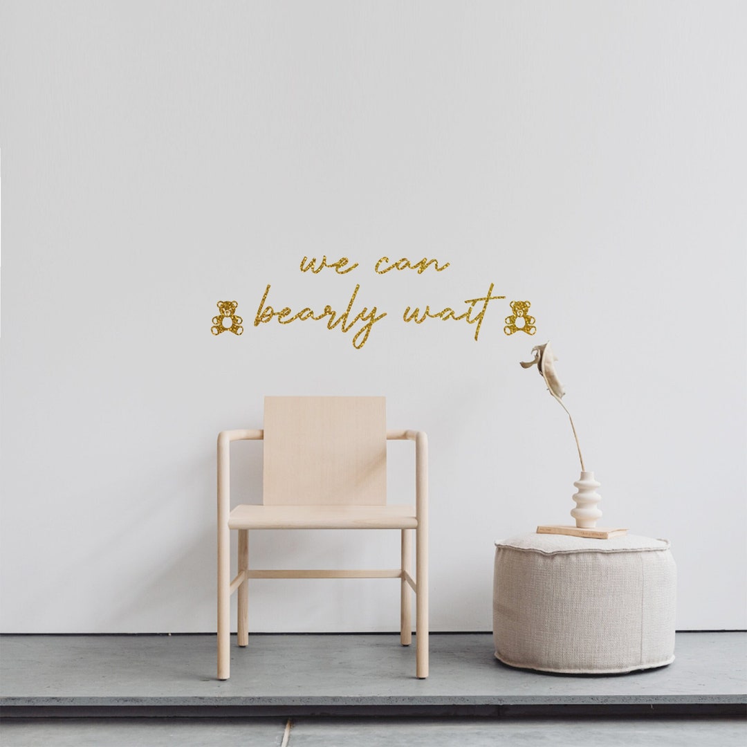 We Can Bearly Wait Banner, Baby Shower Banner, Bearly Wait, Bear Baby ...