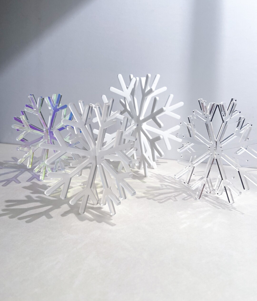 Snowflake Decor, Mini Snowflakes, Snowflakes, Christmas Decor, Holiday ...