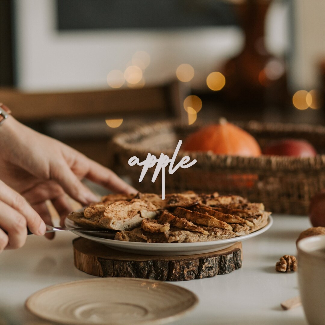 Pie Topper, Pie Name Topper, Thanksgiving Decor, Thanksgiving ...