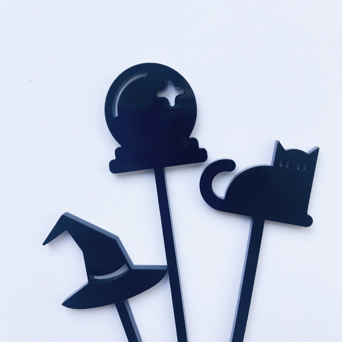 Cupcake Toppers Witch Cupcake Toppers Halloween Decor - Etsy