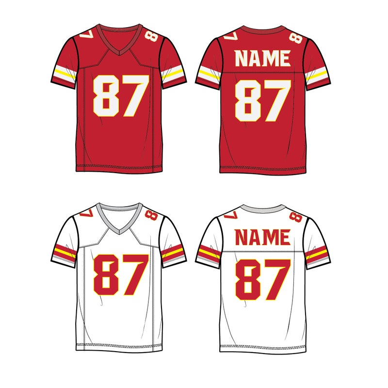 Football Jersey Svg - Etsy