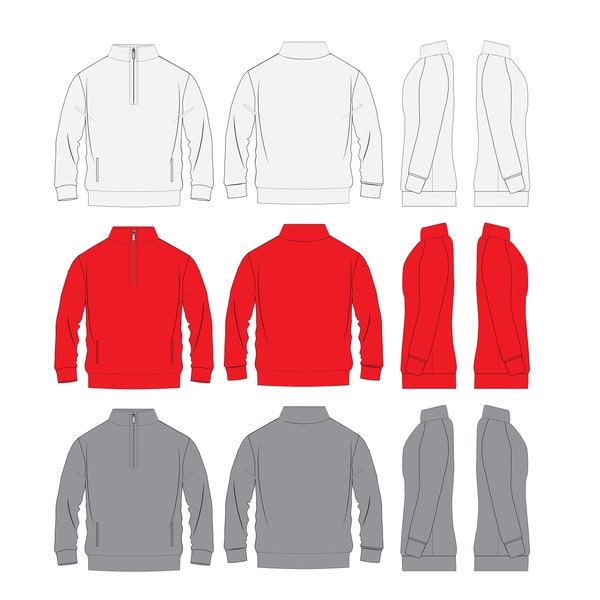 Monogrammed Quarter Zip - Etsy