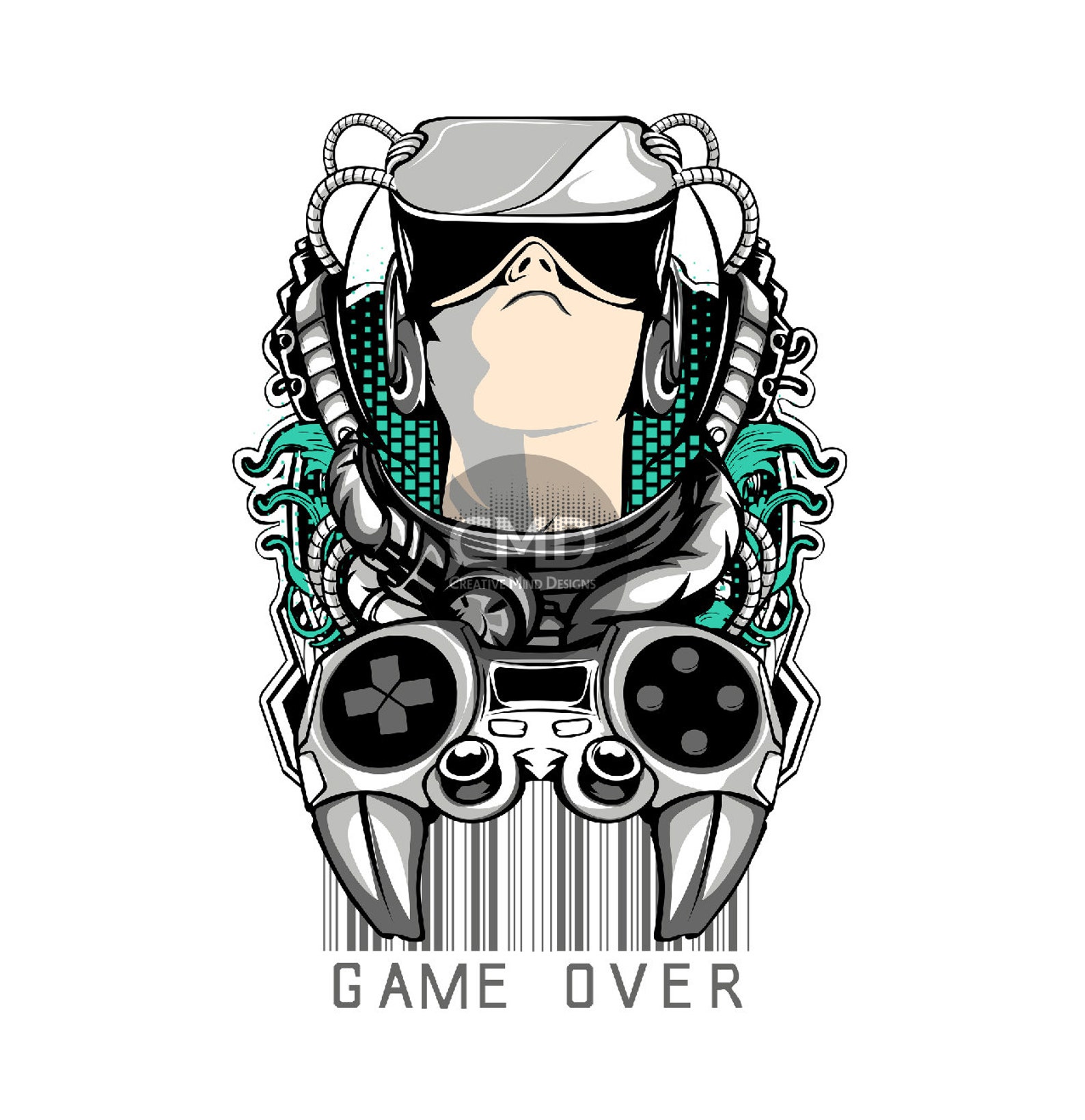 Game Over, Designs, Downloads, Png, Clipart, Shirt Design Sublimation ...