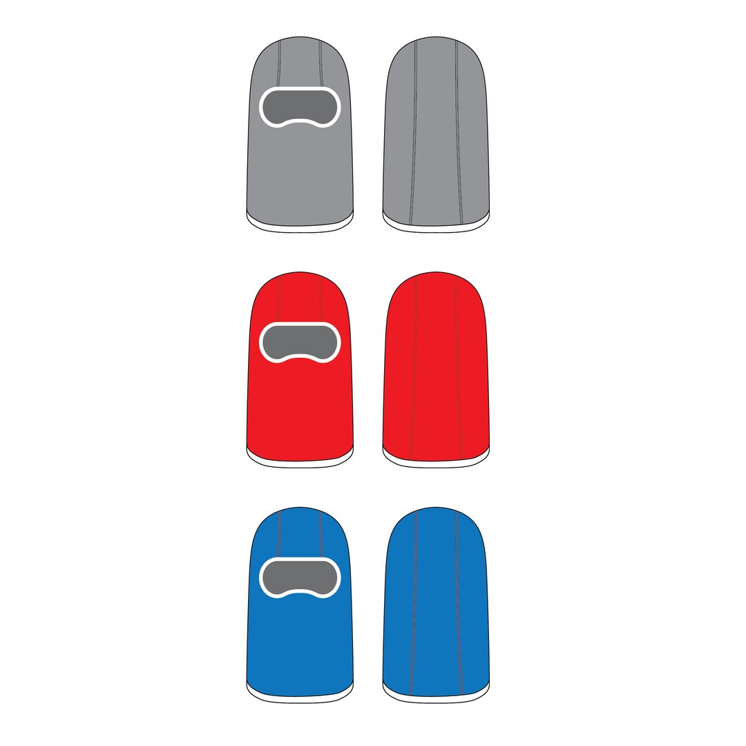 Skit Mask Fashion Flat Templates / Technical Drawings / Fashion CAD ...