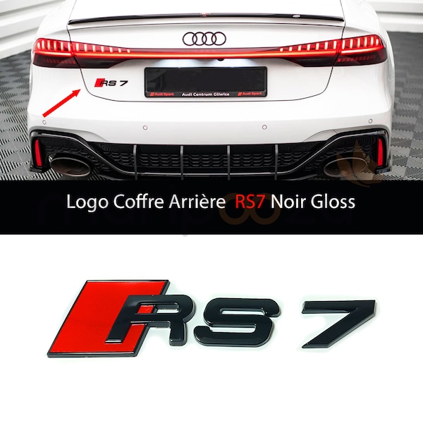 Audi Rs7 Black Emblem - Etsy