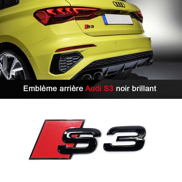 Audi S3 Black Emblems - Etsy