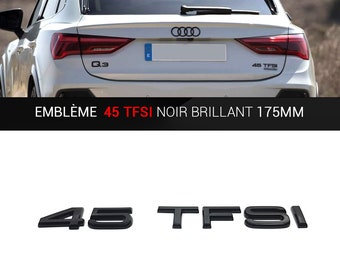 Logo Emblem 45 TFSI for Trunk Glossy Black Chrome - Etsy
