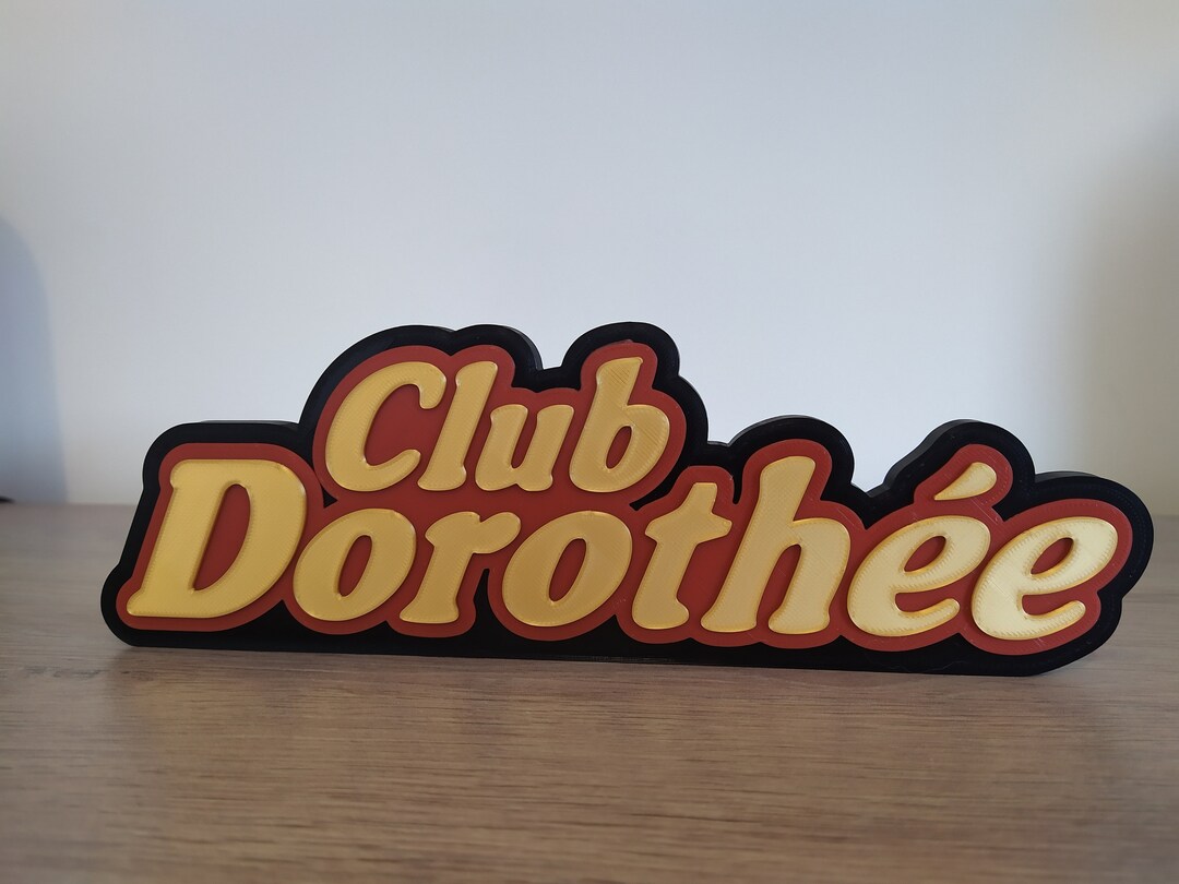 Dorothée Club Logo to Display Manga Nostalgia Collection - Etsy