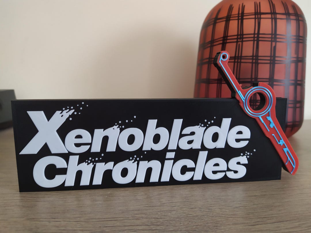 Xenoblade Sign for Display, Gaming RPG Nintendo Collection - Etsy