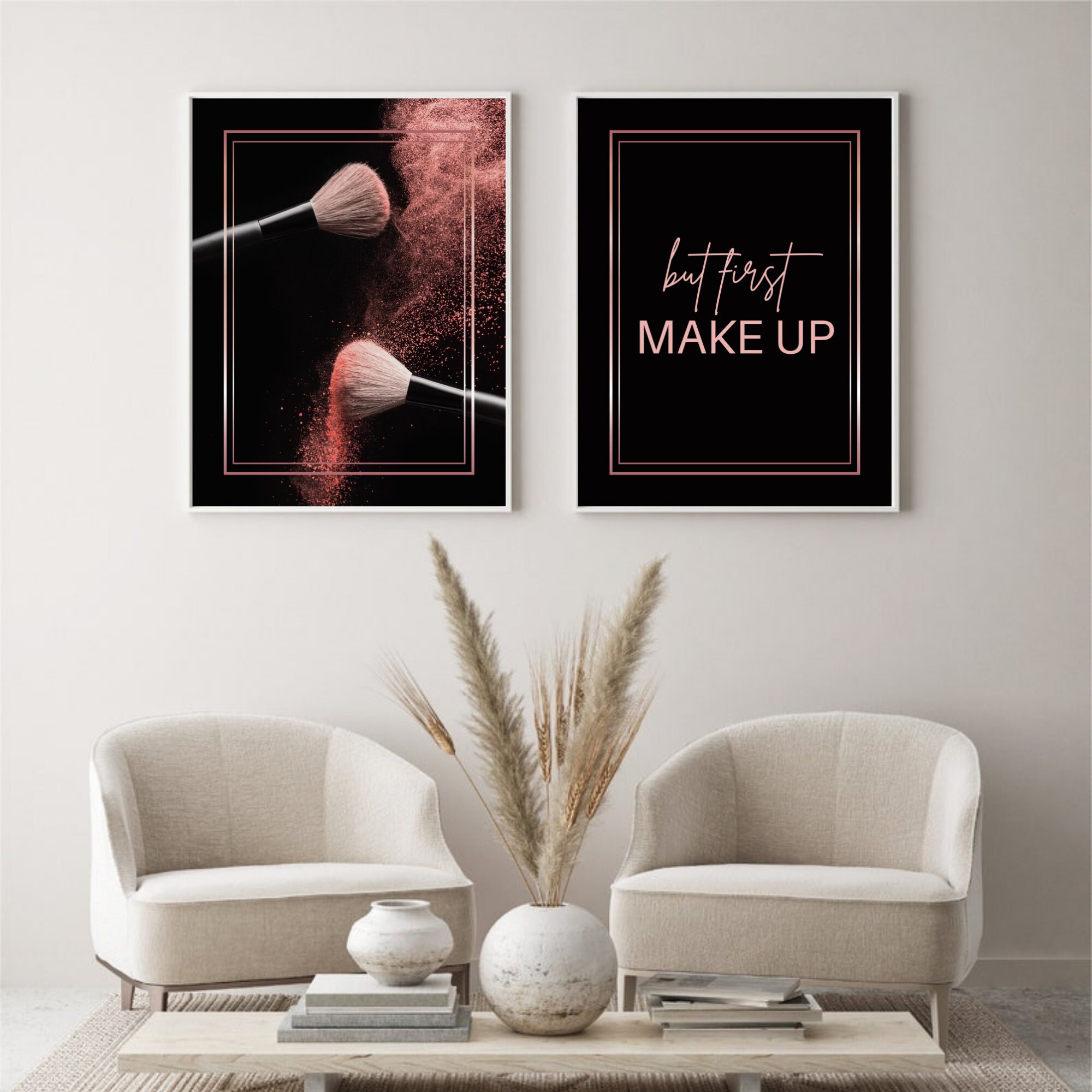 But First Makeup Printable Wall Art,beauty Salon Decor,boss Lady Office ...
