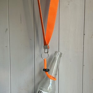 Beer Bottle Buddy, Drink Lanyard Festival Bottle Holder Beer Sling ...