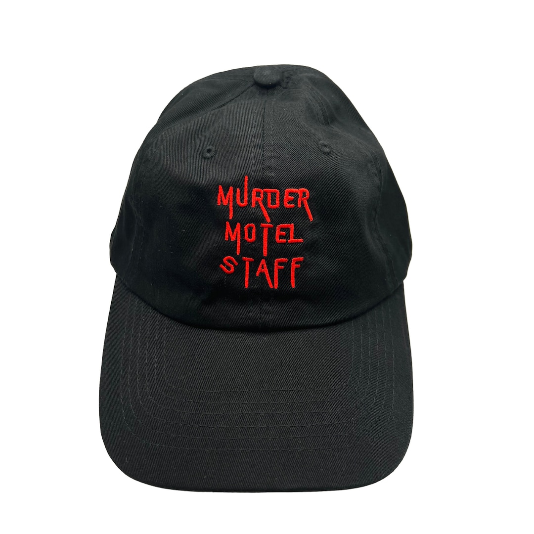 Murder Motel Staff True Crime Embroidered Dad Hat Embroidered Cap True ...