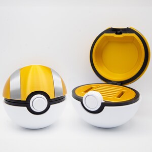 Custom Color Pokemon Poke Ball 3D Printed Switch, 3DS, or Ring Holder ...