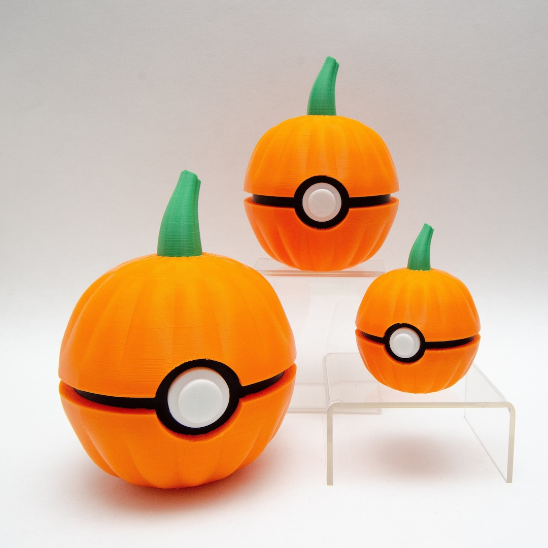 Pumpkin Poke Ball for Decoration/cosplay - Etsy
