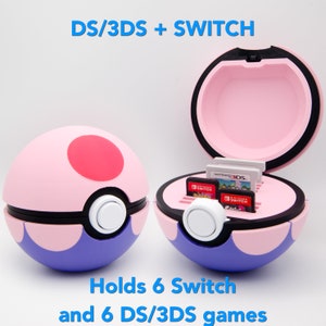 Dream Ball Pokemon Poke Ball 3D Printed Switch, 3DS, or Ring Holder - Etsy