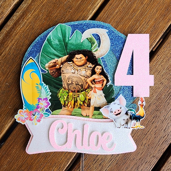 Moana Maui Cake Topper - Etsy