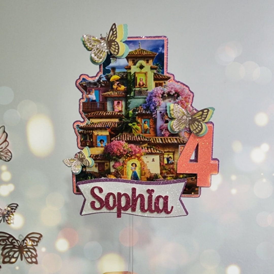 Encanto Inspired Cake Topper/one Birthday/first Birthday/encanto Cake ...