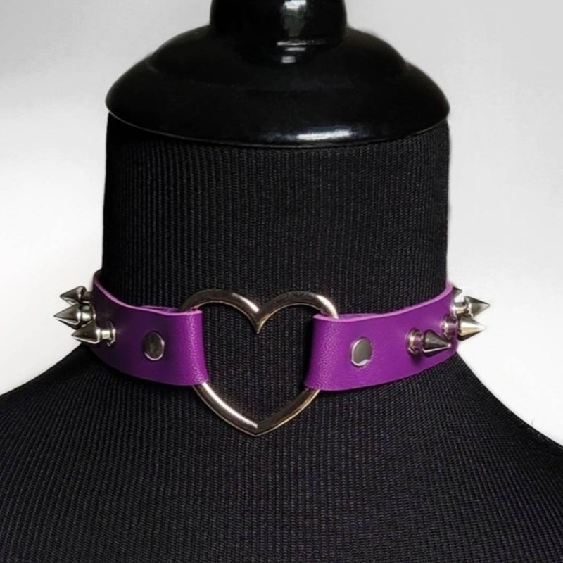 Spiked Choker - Etsy