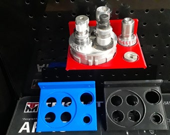 3D Printed Lee Turret Holder for 3 or 4 Hole Turrets - Reloading ...
