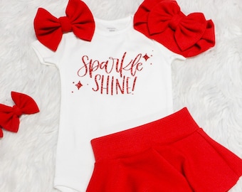 Red Baby Clothes - Etsy