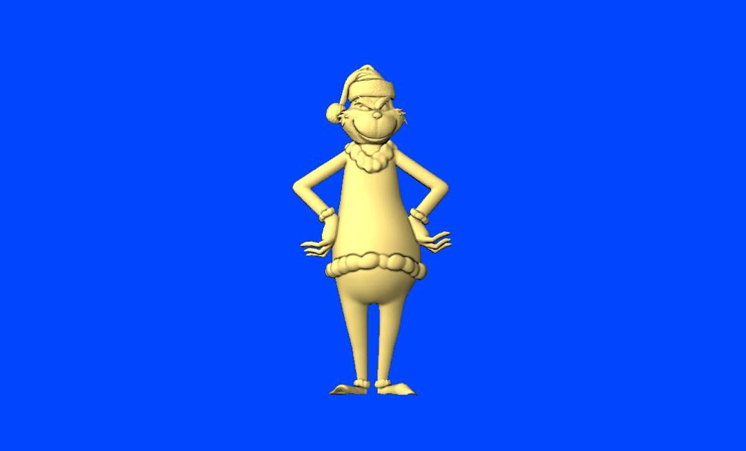 CNC File Grinch Vector File for Christmas, Able to Customize Sizes - Etsy