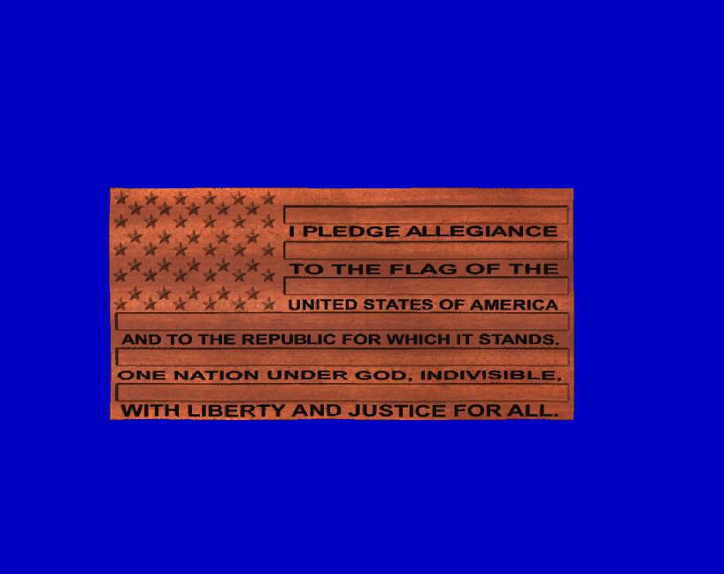 Pledge Allegiance American Flag, USA Flag, Motivation, Patriot - Etsy