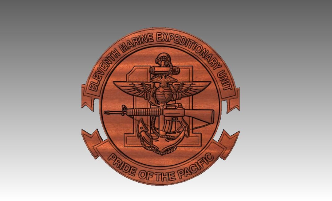 11th MEU Unit Logo CNC Digital File - Etsy