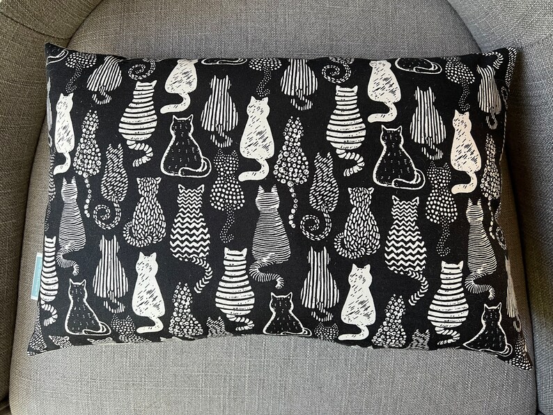 Cat Pillow With Cat and Ew Humans Cat Decor Kitty Pillow - Etsy