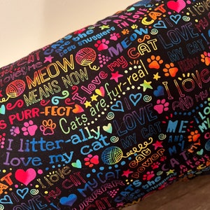 Cat Pillow With Cat and Ew Humans Cat Decor Kitty Pillow - Etsy