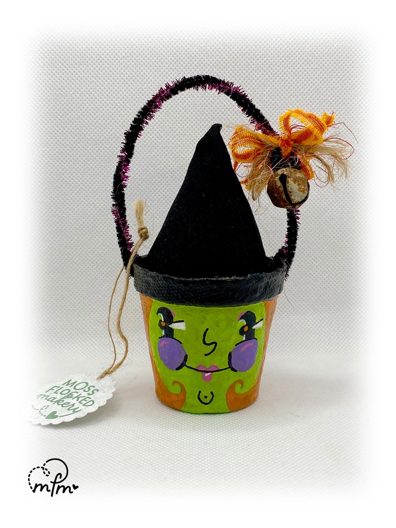 Halloween Peat Pots, Witch, Bat, Skull, Ghost, Vintage Halloween, Cute ...
