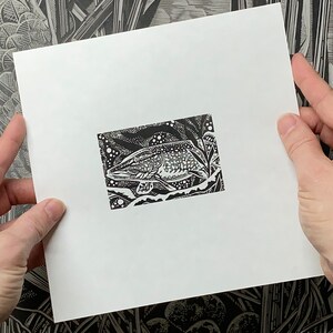 Pike Wood Engraving Print - Etsy