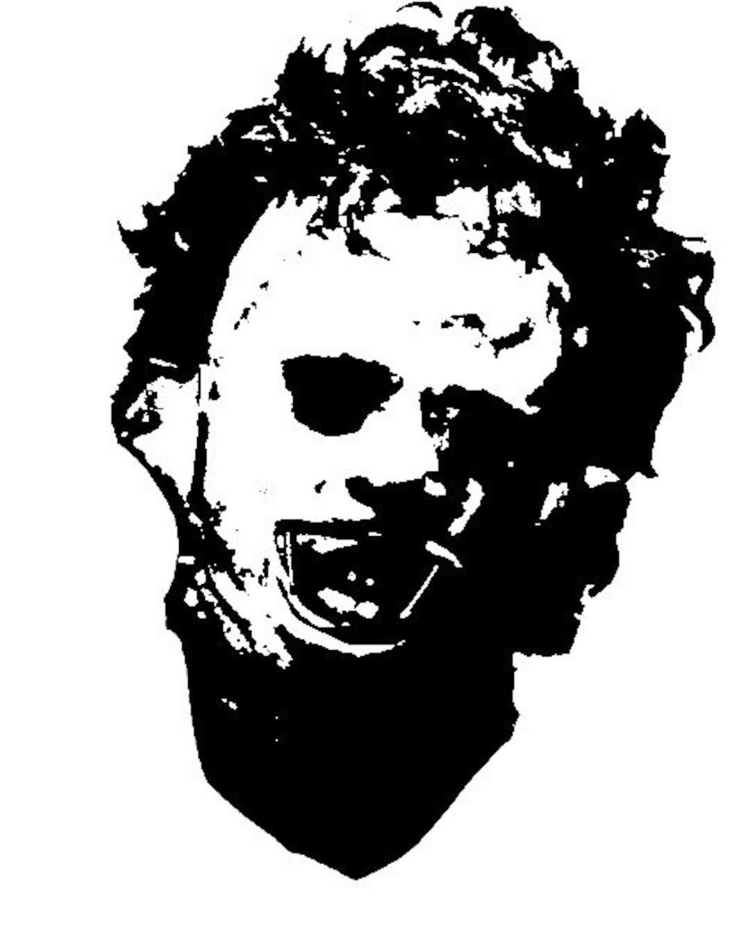Leatherface Stencil