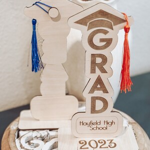 Personalized Birch Wood Tassel Holder - Graduation Gift, 8.5" Tall - Etsy
