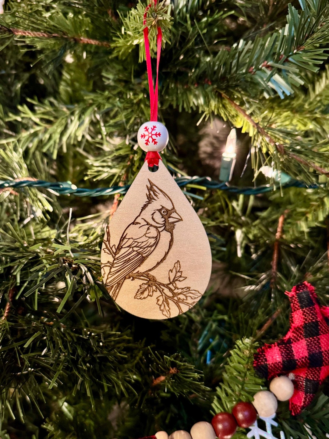 Heavenly Messenger/cardinal Ornament/ - Etsy