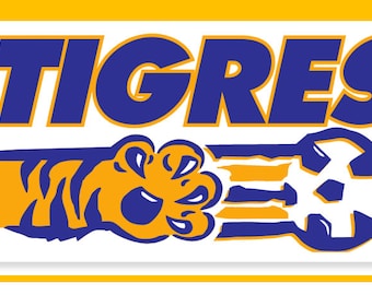 Uanl Tigres Svg - Etsy